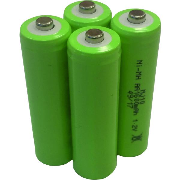 AA NiMH 1.2V Rechargeable Batteries for Pro Printer (Pack 4)
