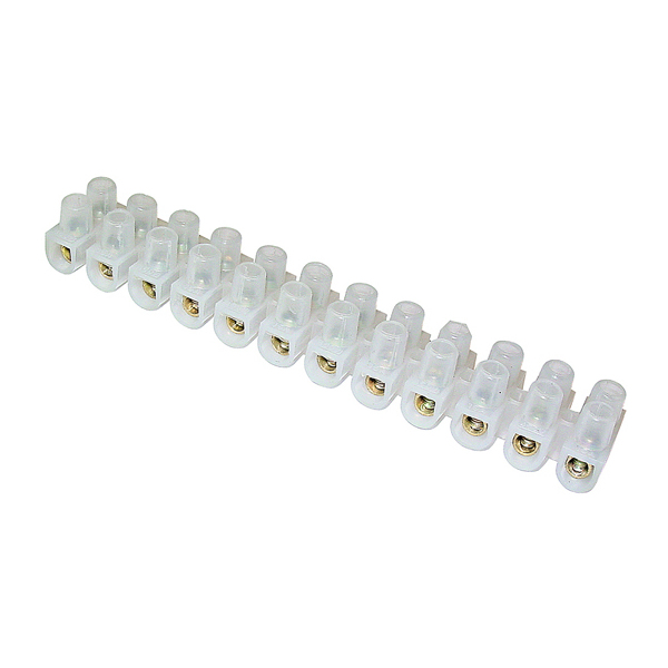 Connector Strip - 15A PVC 12 Way (1)