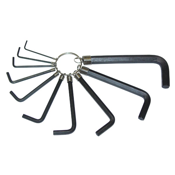 Metric Hex Key Set - (1.5mm - 10mm)