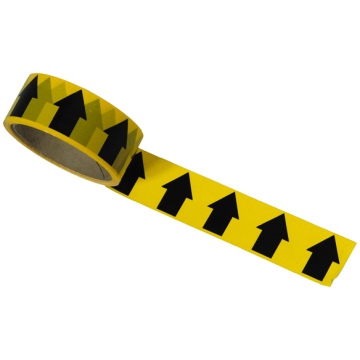 Regin Black/Yellow Arrow Direction Tape - 33m