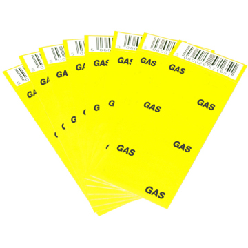 Regin Pipe Label - GAS (8)