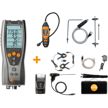 Testo 327 Advanced Kit with Leak Detector + CPA1 Kit